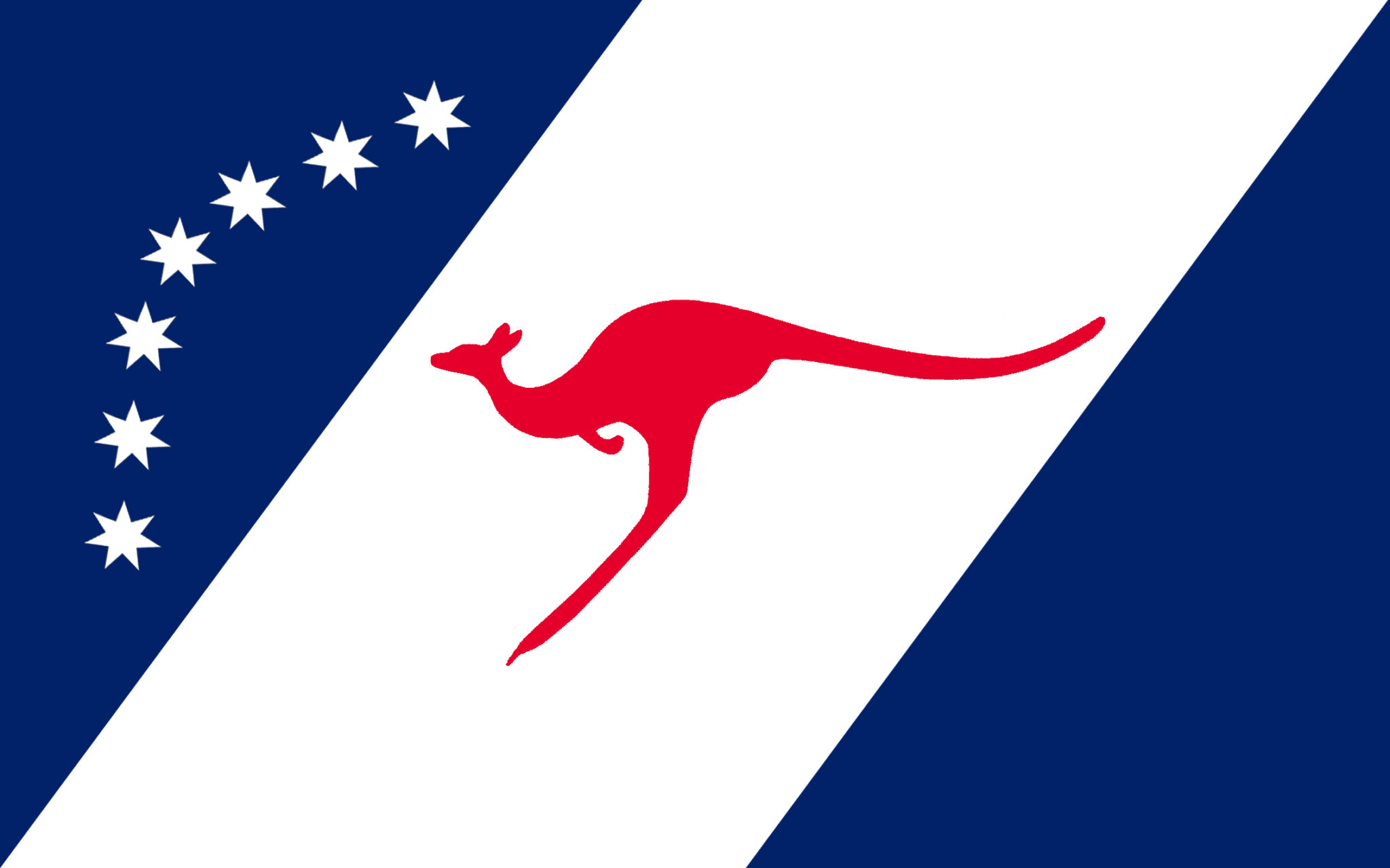 New Australian Flags - a simple, clean design which unites all