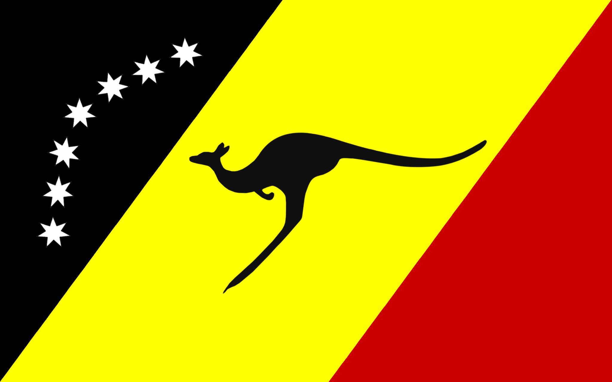 New Australian Flags - a simple, clean design which unites all