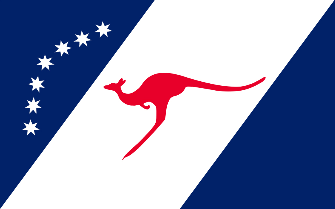 New Australian Proposed Flags - Same design for 4 Flags Unite us.