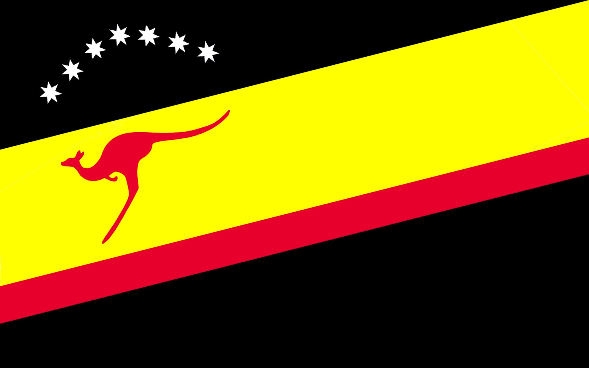 New Australian Flags - a simple, clean design which unites all