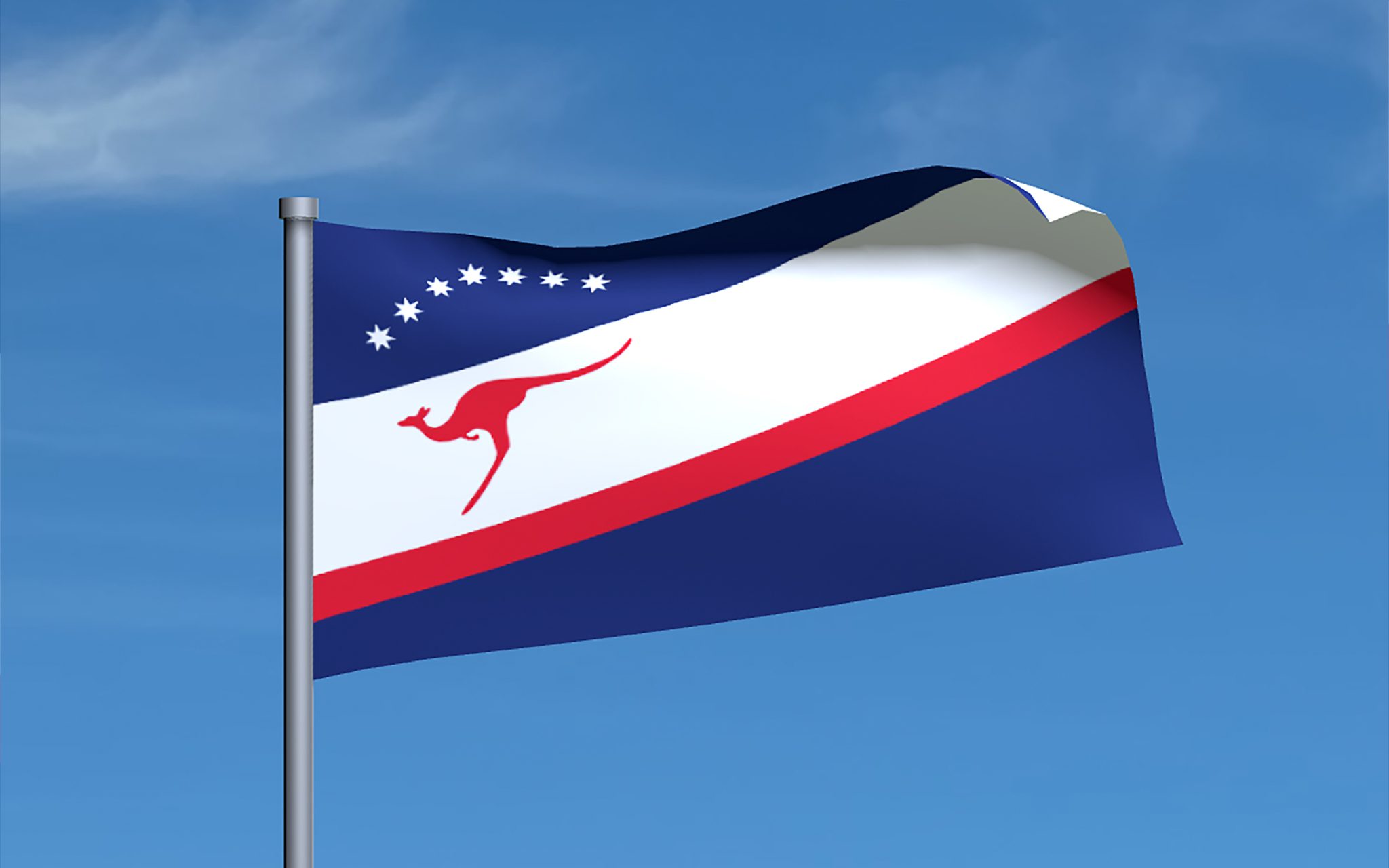 New Australian Proposed Flags - Same design for 4 Flags Unite us.