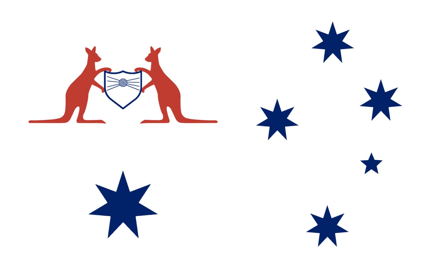 New Australian Flags - a simple, clean design which unites all