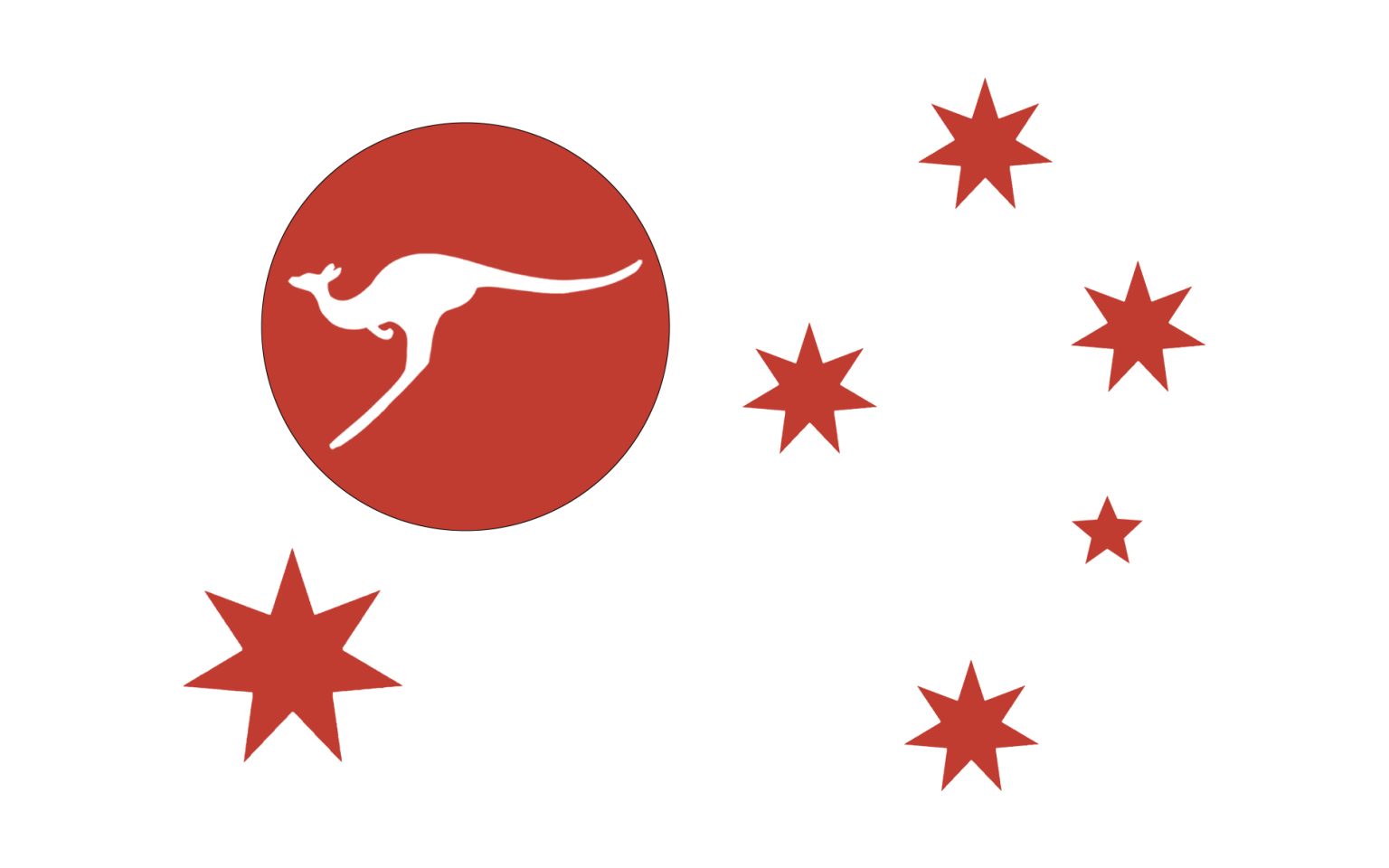New Australian Flags - a simple, clean design which unites all