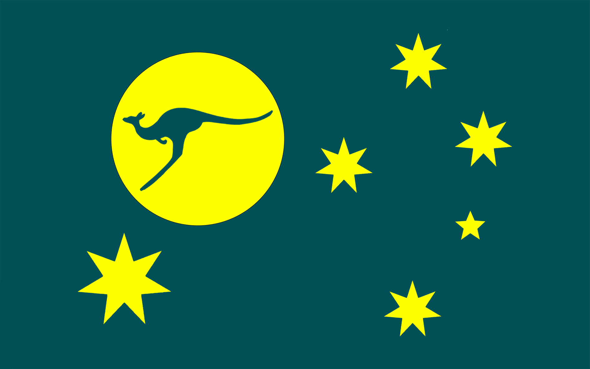 New Australian Flags - a simple, clean design which unites all